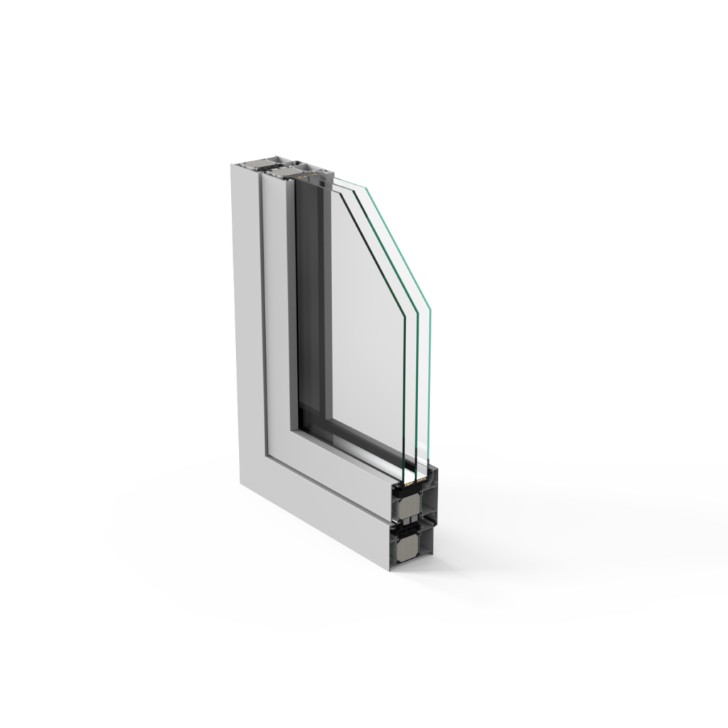 AR80 passivhaus | Serie Abatible RPT | Aluminios Galisur